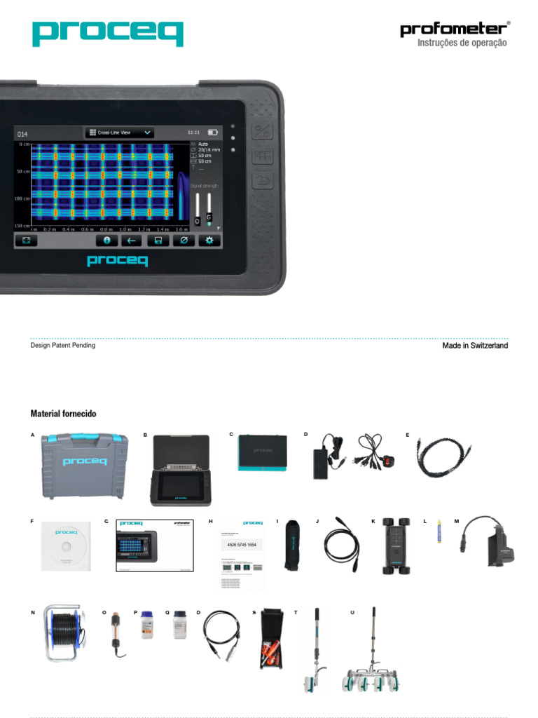 Profometer Operating Instructions Portuguese High | PDF | Medição ...