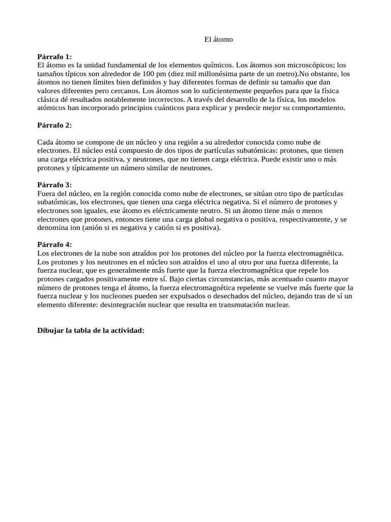 Actividad-Texto | PDF
