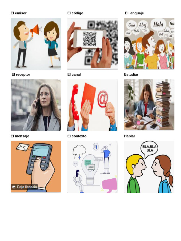 Ejemplos de emisor y receptor en comunicación | PDF