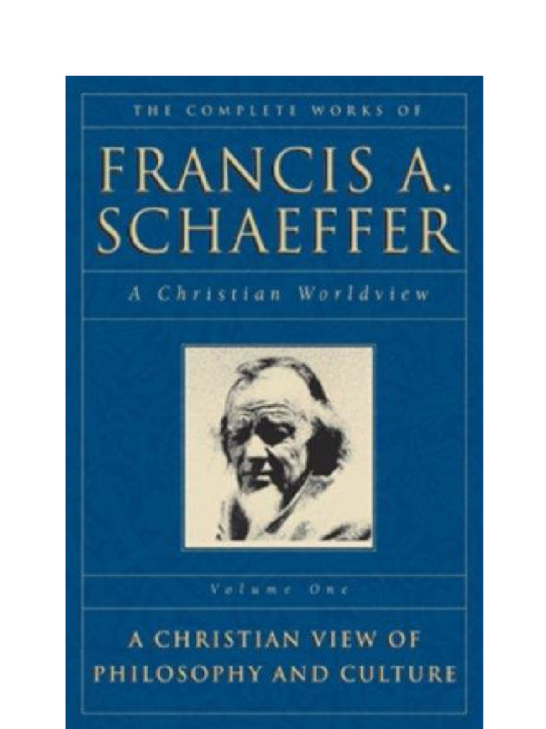 01 As Obras Completas de Francis A Schaffer Uma Visão Cristã de | PDF | Existencialismo | Pensamento