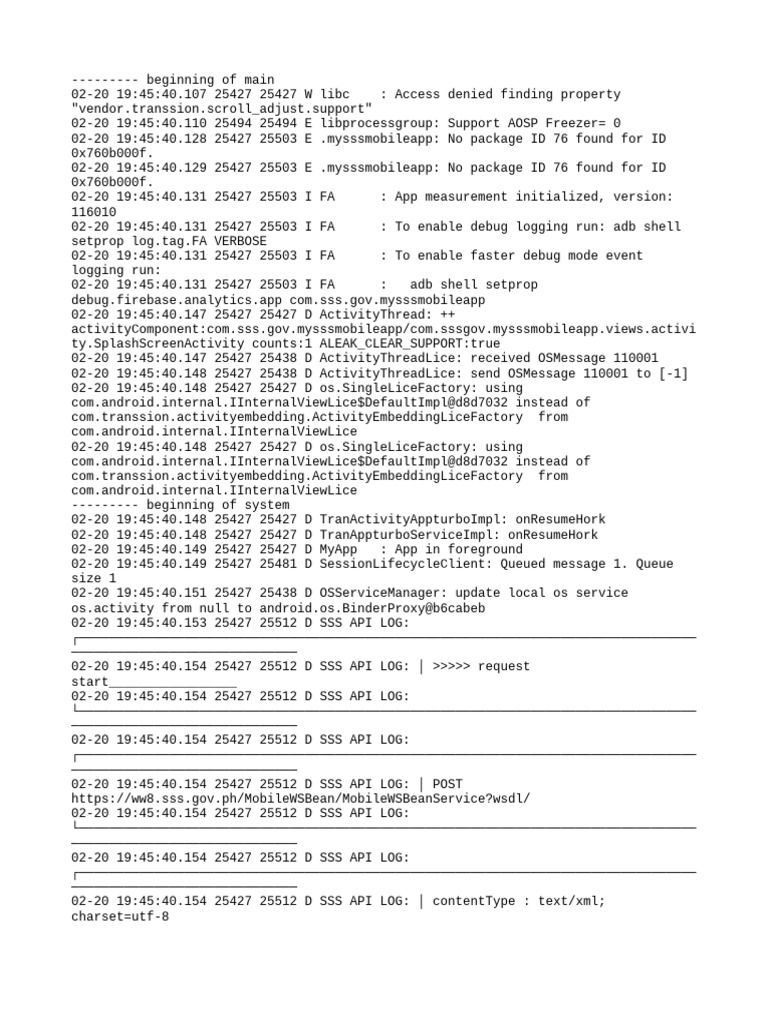 Mobile App Debugging Logs | PDF | Computer Engineering | Computer Programming