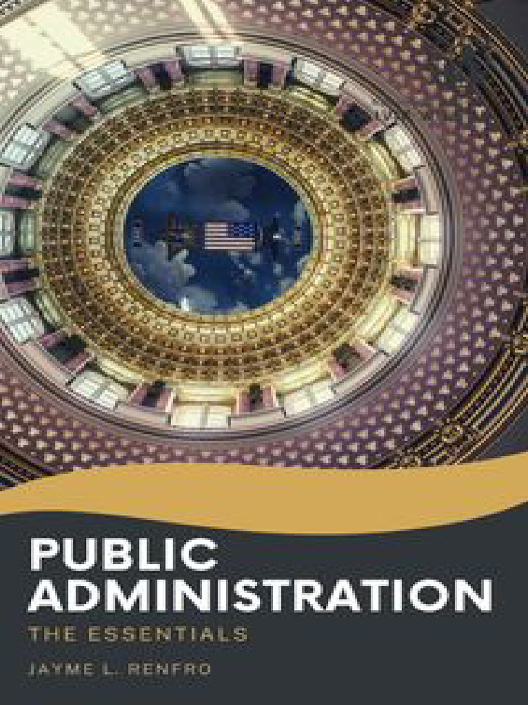 Essentials of Public Administration | PDF | Cost Of Living ...