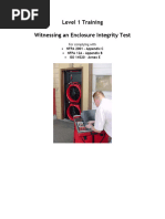 Room Integrity Test Method Statement | PDF | Computing