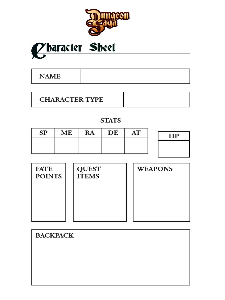 Rise of the Shadow King Character Sheet Koufst | PDF