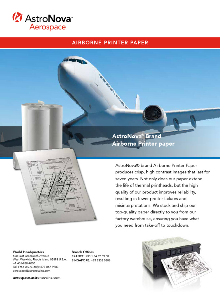 Airborne Printer Paper Flyer | PDF