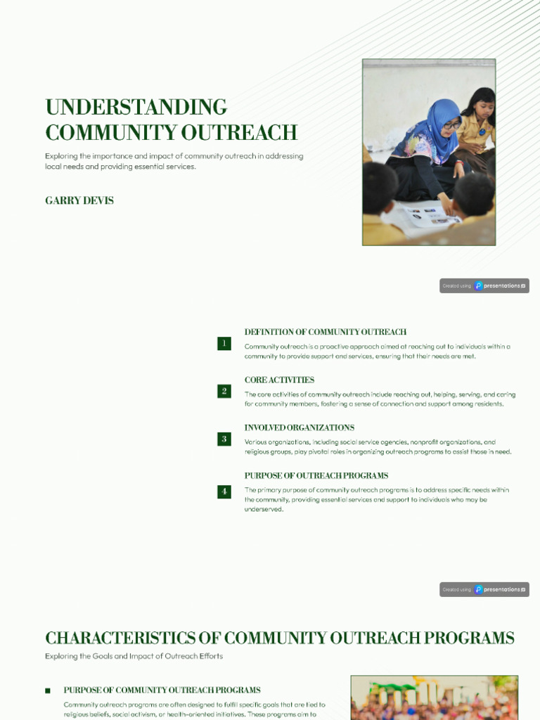 WEEK 17 - NSTP 2 Community Outreach Overview | PDF