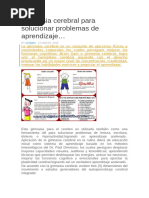 Ejercicios de Memoria de Trabajo | PDF | Memoria | Aprendizaje