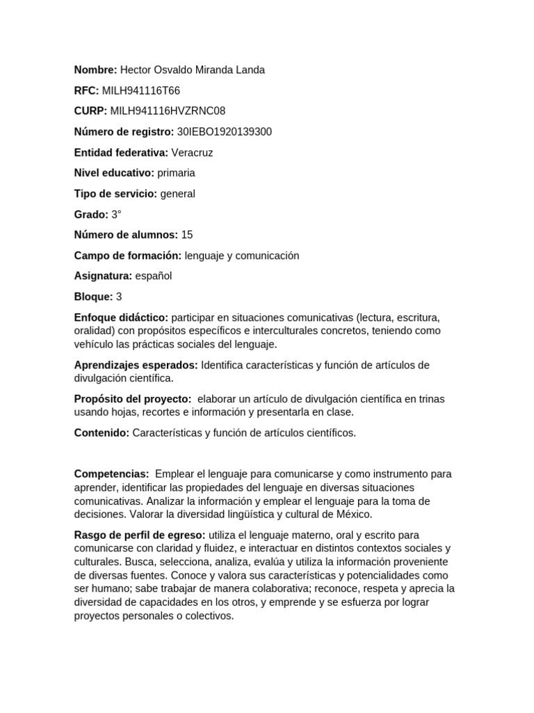 0.encuadre 3° | PDF