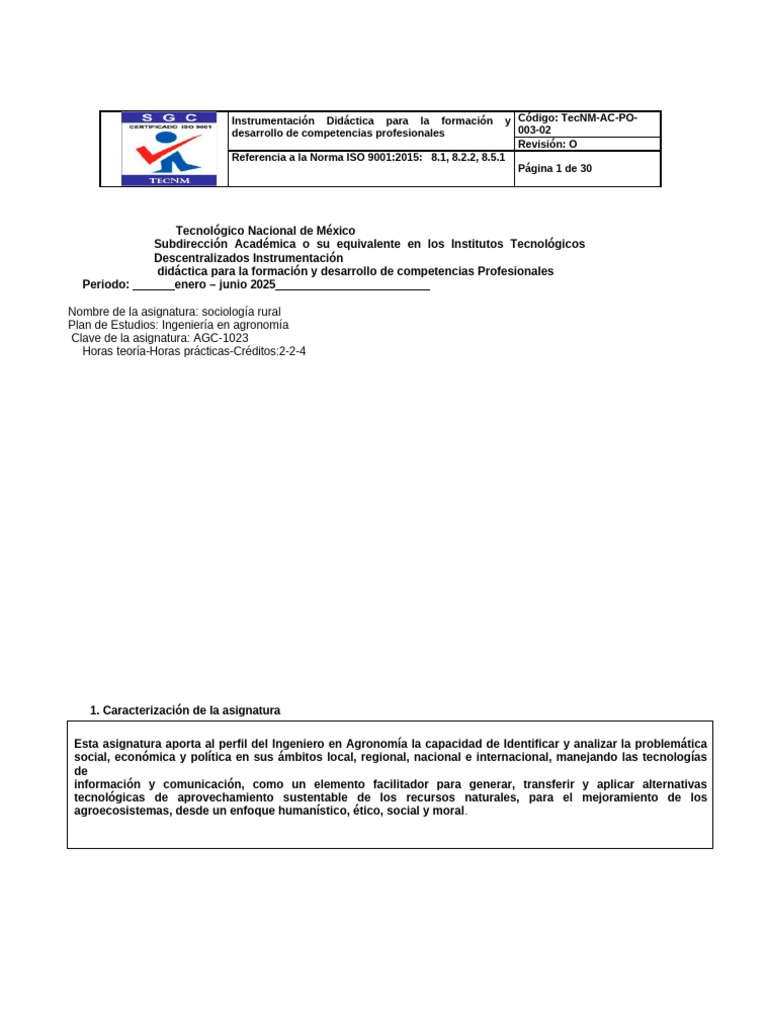 SOCIOLOGIA-INSTRU | PDF | Evaluación | Enseñando