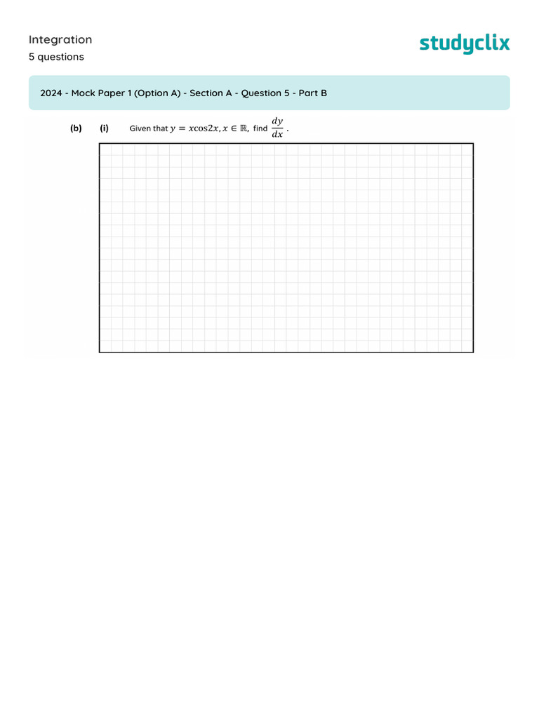 Integration Questions Pdf