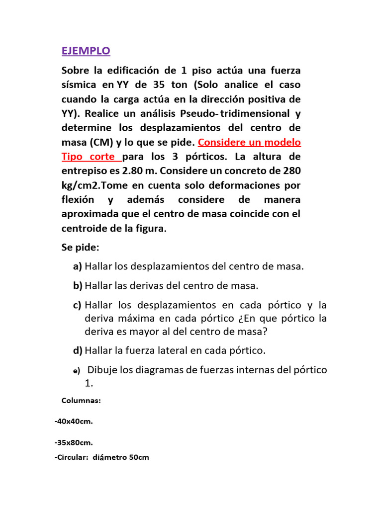 P3d-Ejemplo Adicional de Clase Con Solucion | PDF