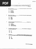 AEIS Sample Paper | PDF | Spider | Narrative
