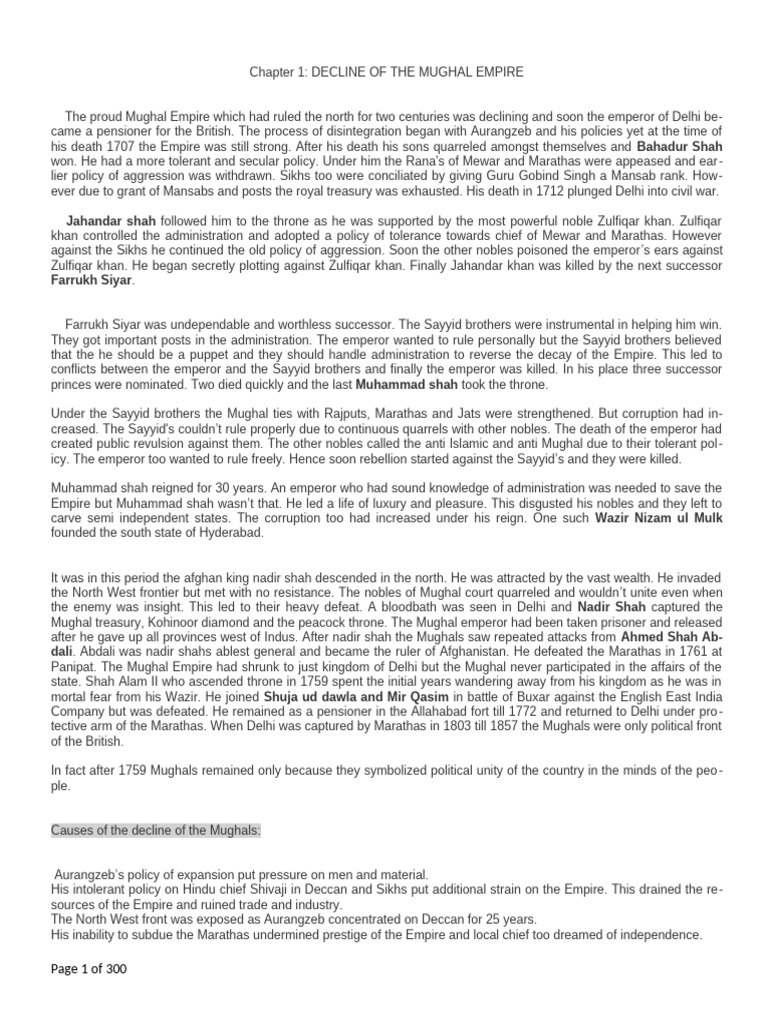 Mpsc Net Notes - History | PDF