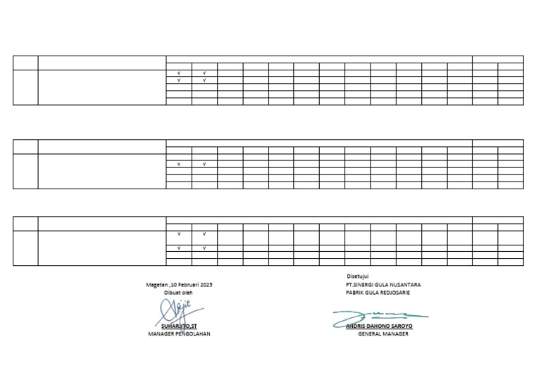 Sasaran Mutu Dan Lingkungan 2025 PDF | PDF