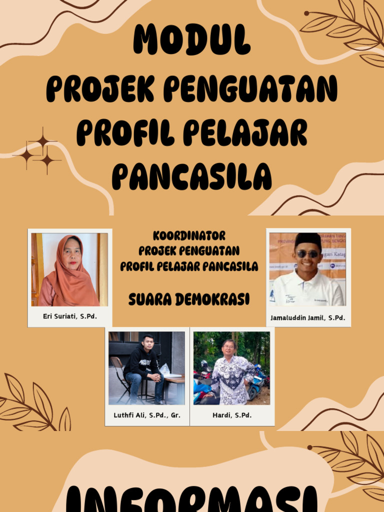 Modul p5 Suara Demokrasi Feb 2025 SMPN 2 Batang Anai | PDF