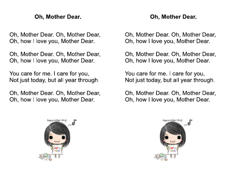Mother Lyrics | PDF