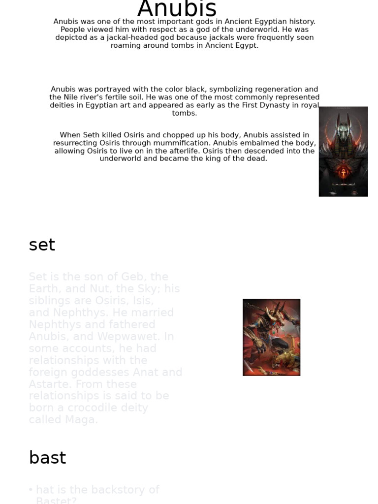 Anubis | PDF