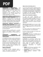 Regla de Wallace para Quemaduras | PDF | Anatomía humana | Anatomía de ...
