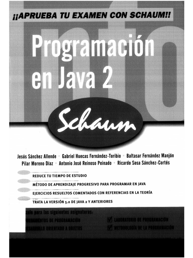 Programacion Java | PDF