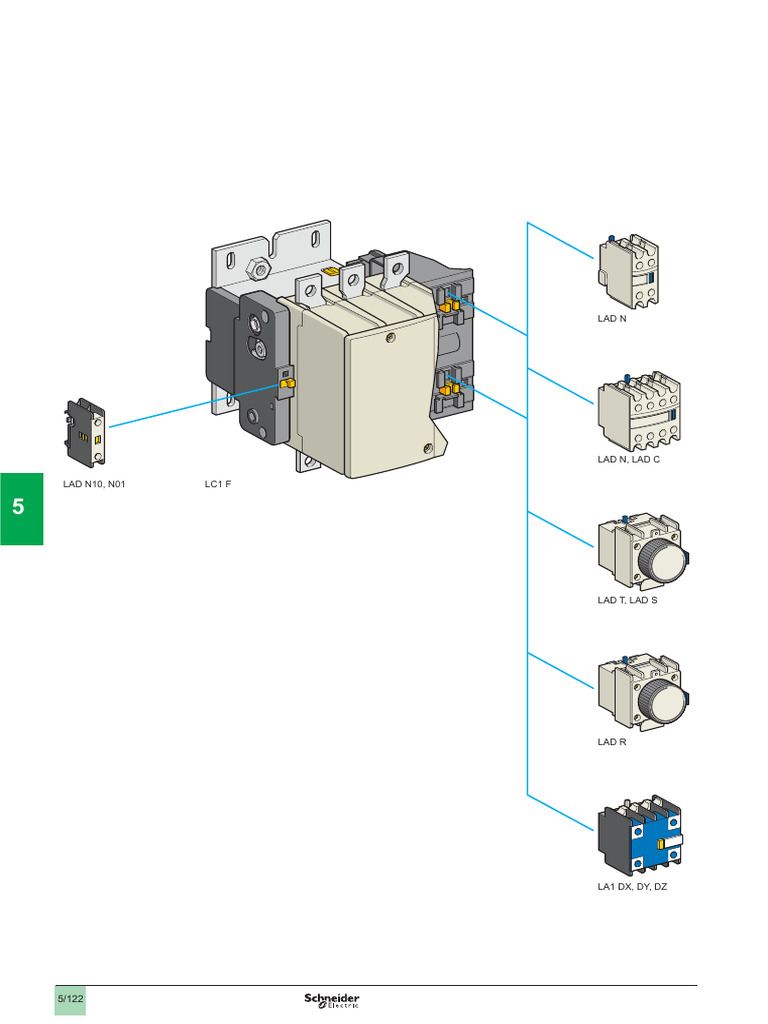 Schneider Contactor Catalogue 123 | PDF