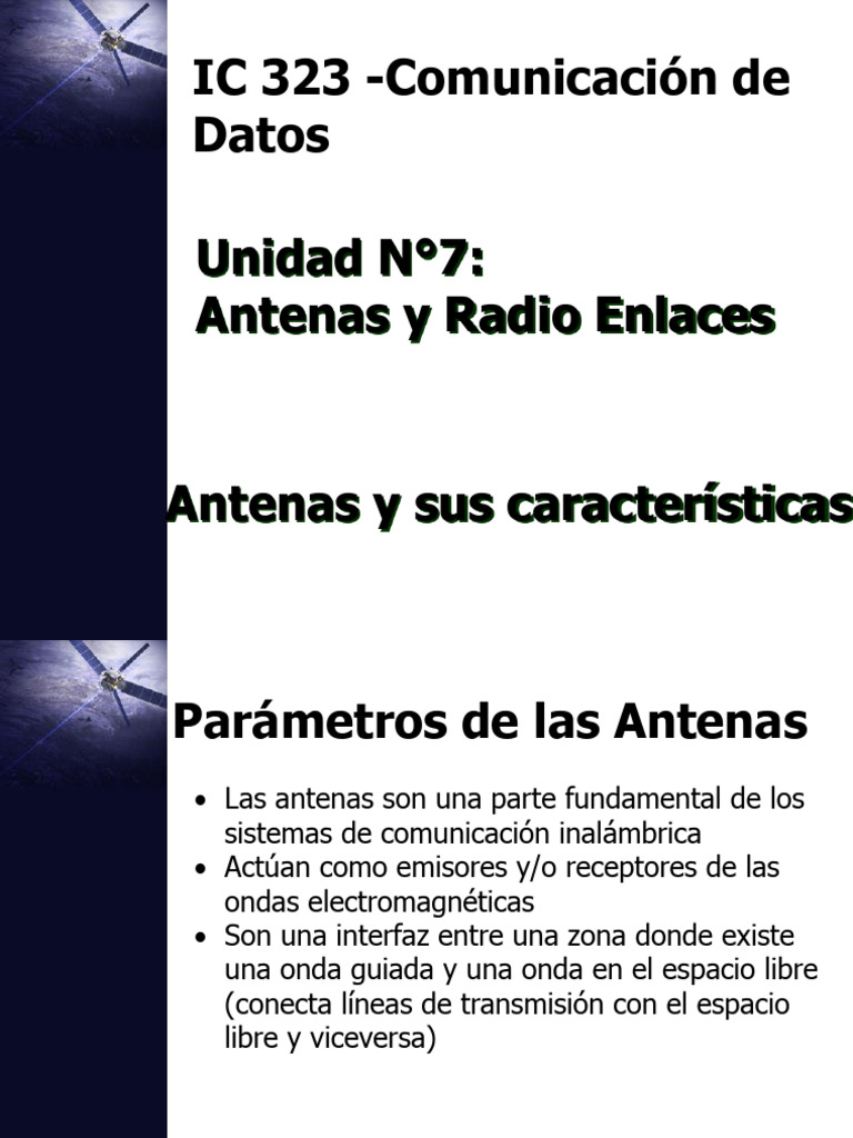 Antenas | PDF | Antena (Radio) | Polarización (ondas)