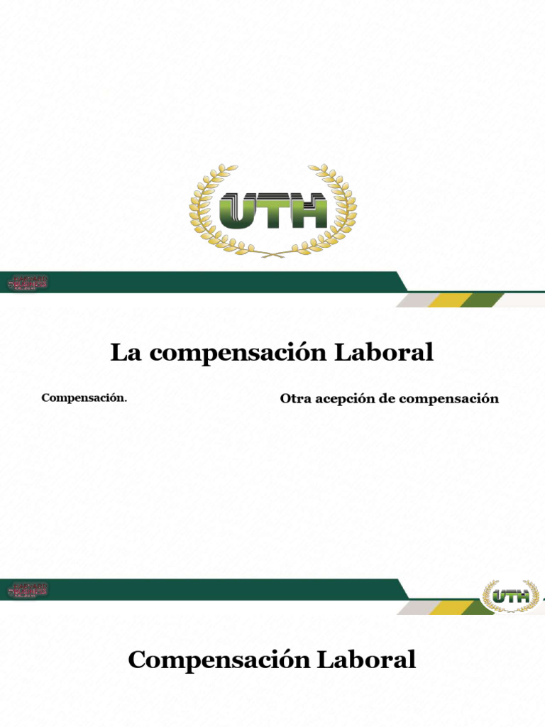 Tema+1+Compensaci%C3%B3n+y+Beneficio+Laboral+SF | PDF | Salario ...