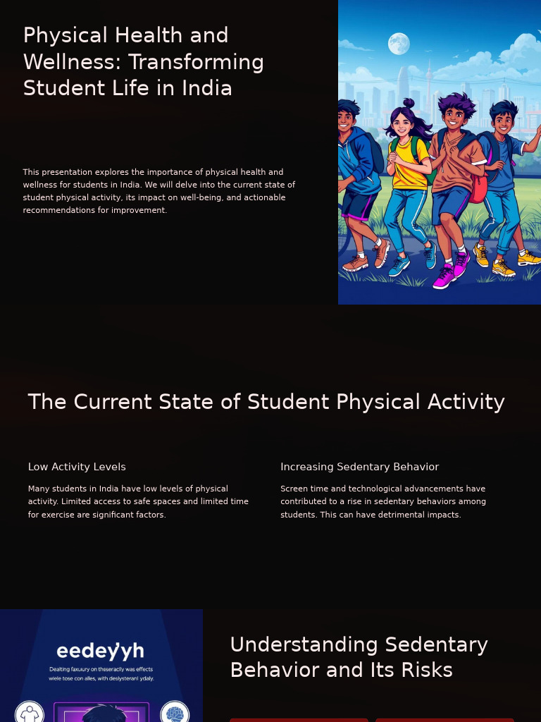 Physical Health and Wellness Transforming Student Life in India | PDF ...