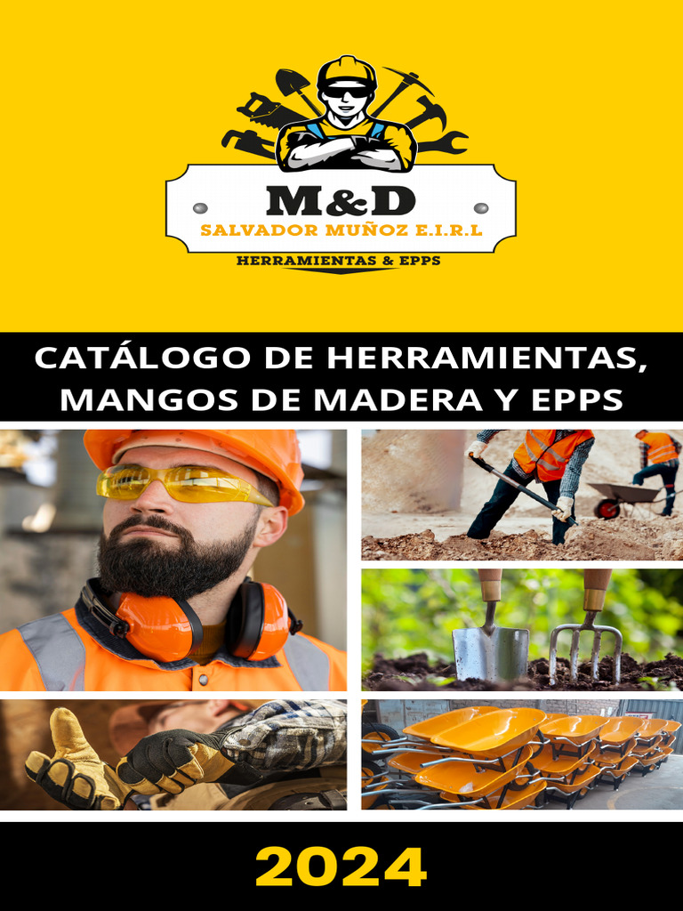 Catálogo 2024: Herramientas y EPPS | PDF | Guante | Acero