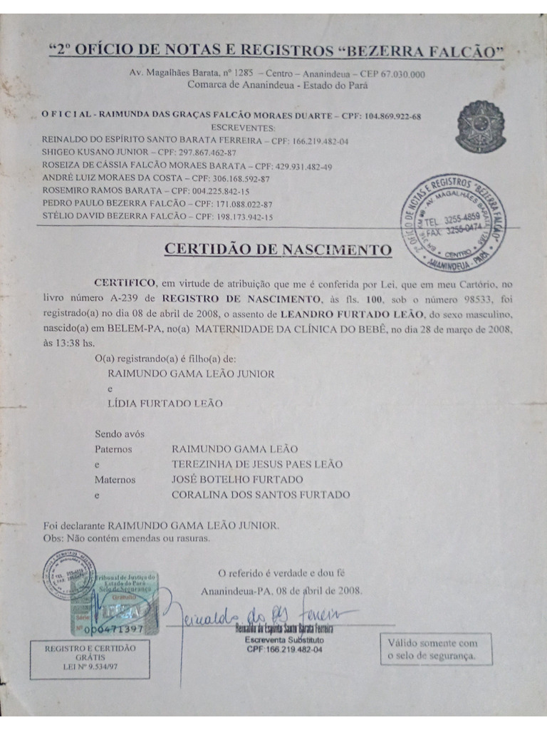 PDFReader - 20250106 - 0958 Certidao - Lê | PDF