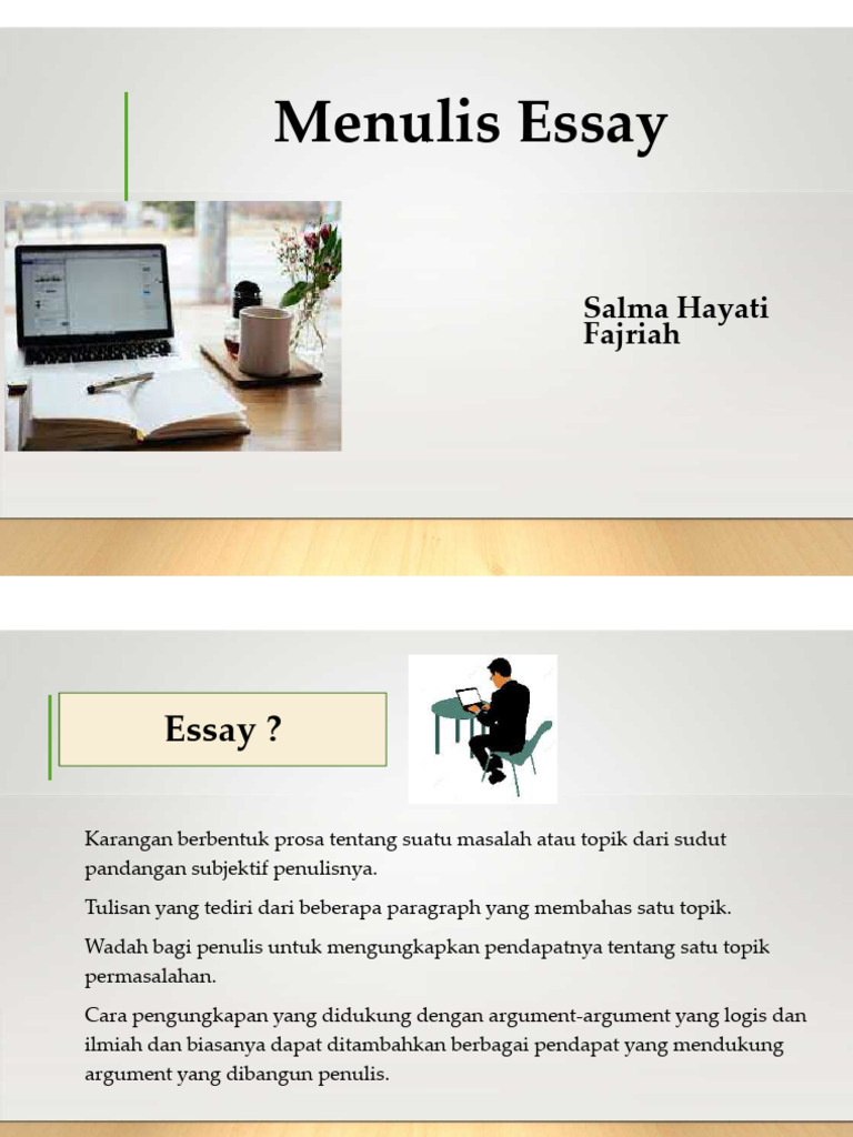 Struktur dan Teknik Menulis Essay | PDF