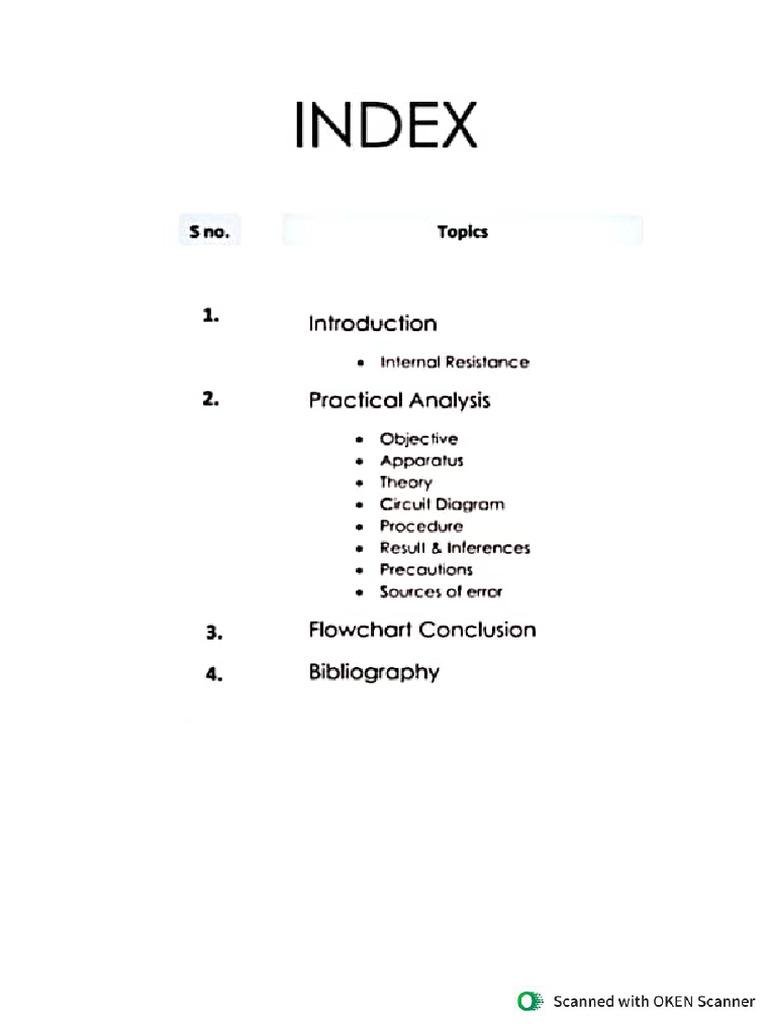 Physics Investigatory Project | PDF