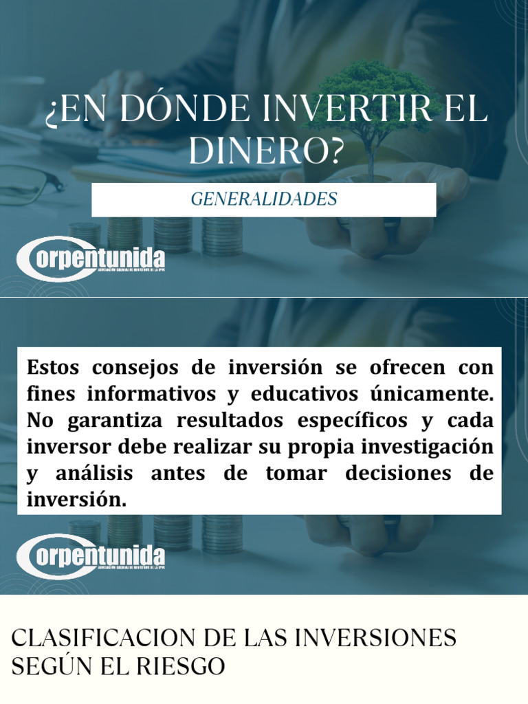 En Donde Invertir El Dinero | PDF