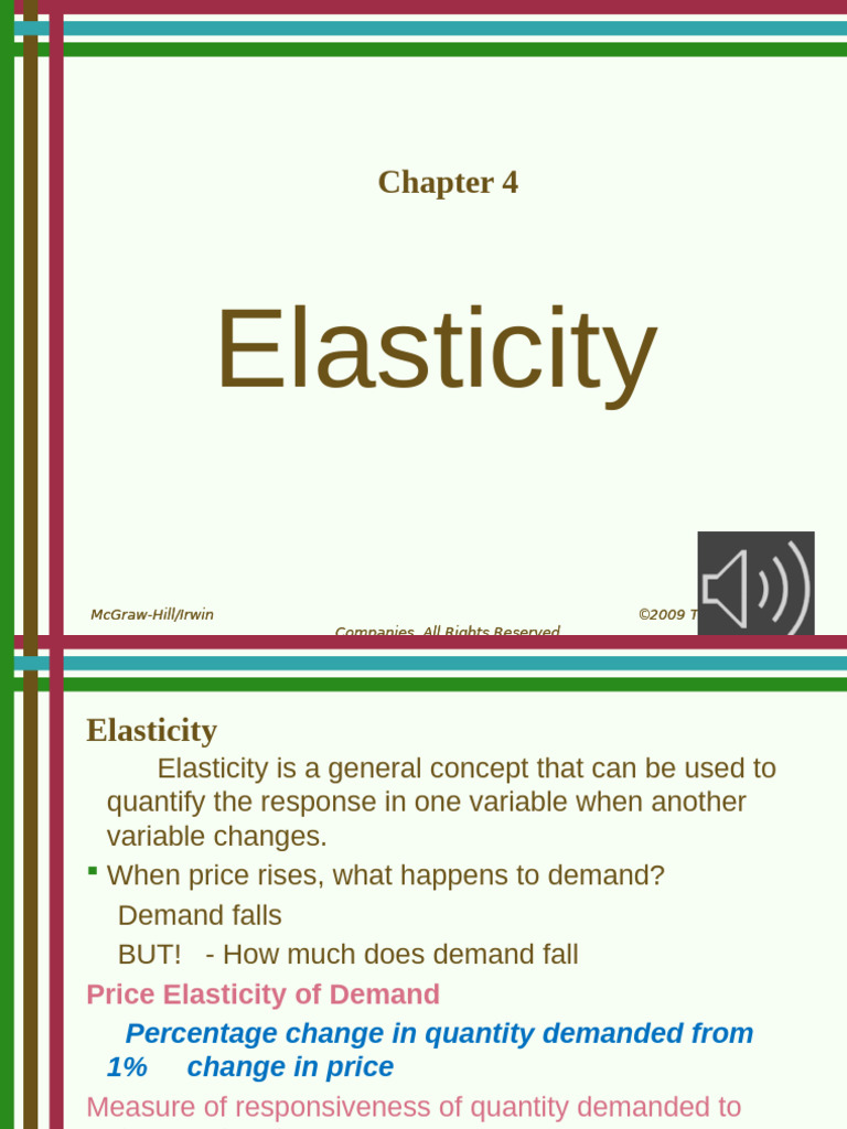 Understanding Price Elasticity Concepts | PDF | Elasticity (Economics ...