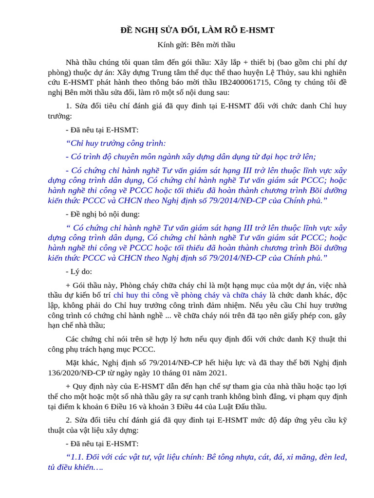 Làm Rõ E-HSMT | PDF