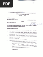 Original Draft of Quashing Petition Under Section 482 of CRPC | PDF ...