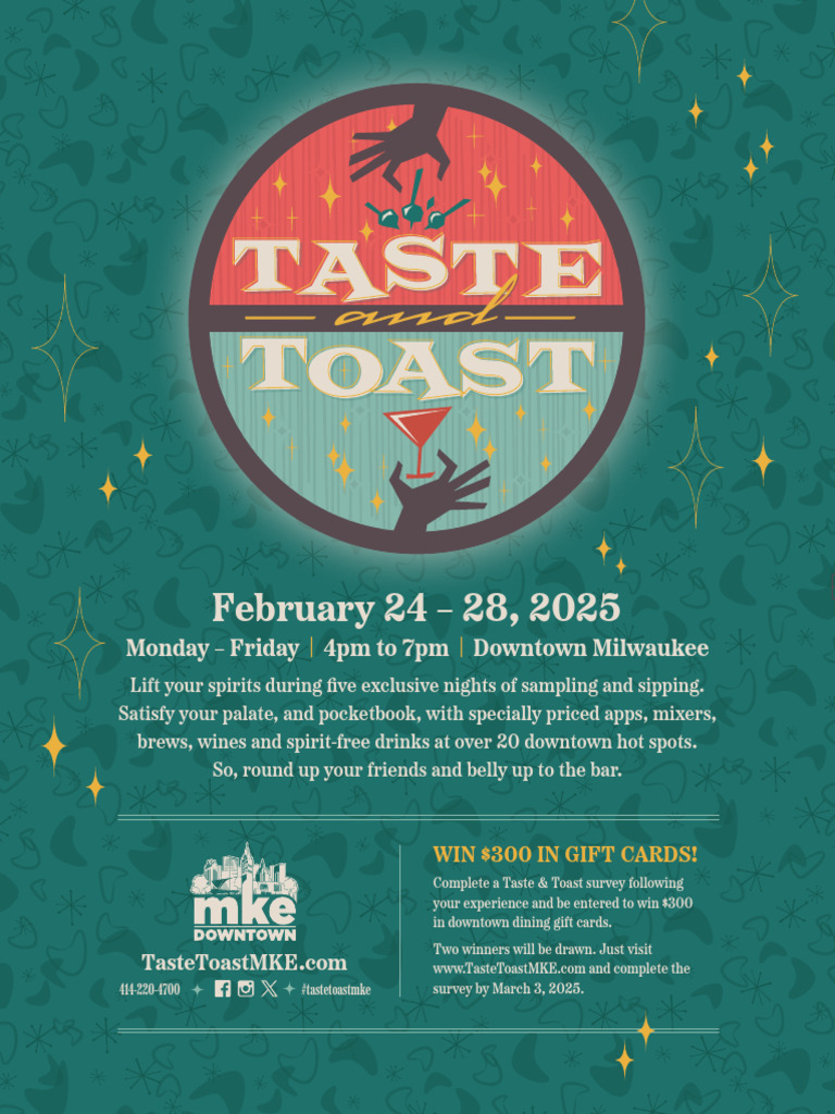 All Menus Taste Toast 2025 | PDF | Drink | Pickling