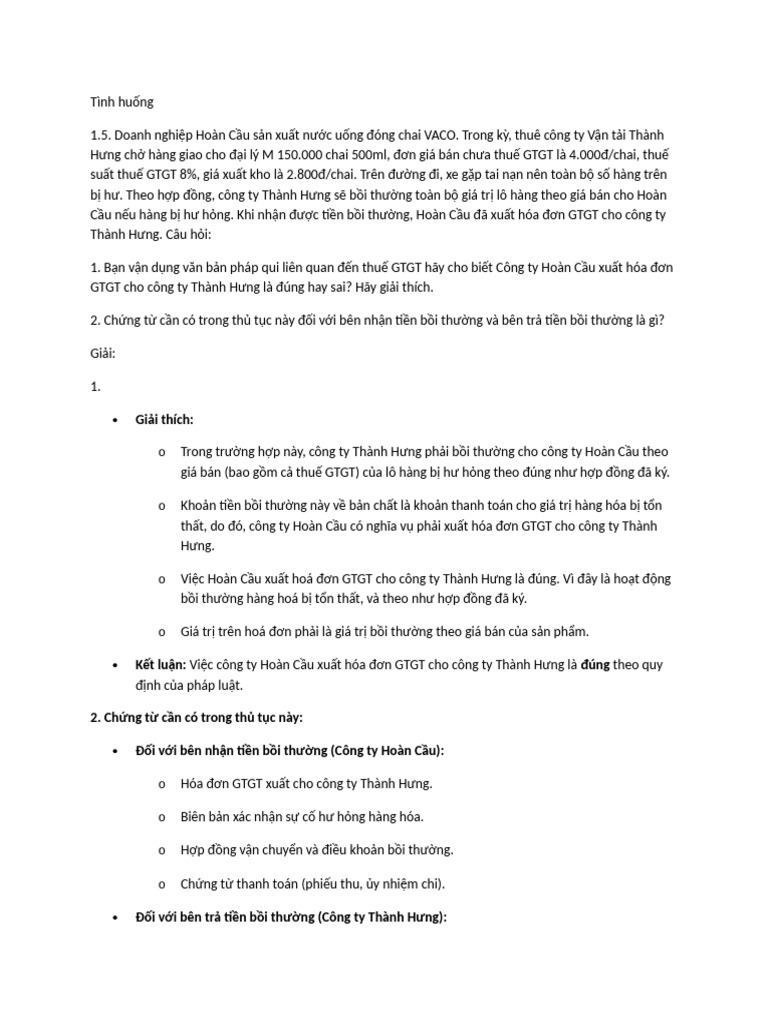 BTN thuế - Thảo Anh | PDF