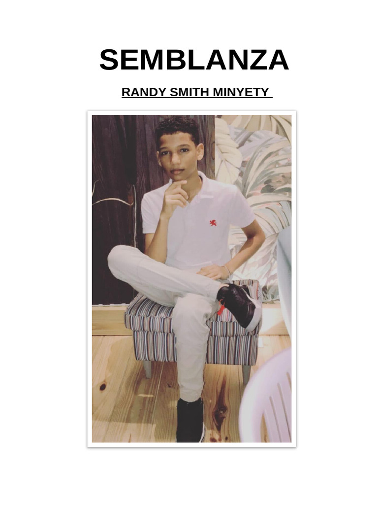 Semblanza Randy | PDF | Amor
