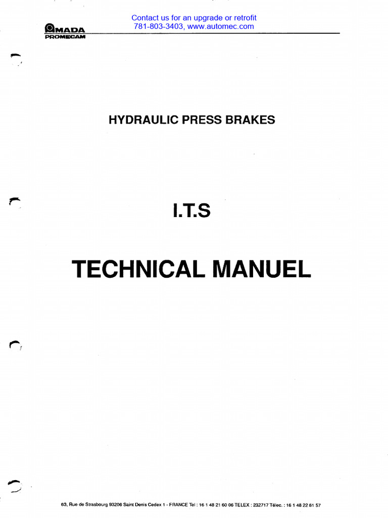 Amada ITS Technical Manual 45899 | PDF | Electromagnetic Interference ...