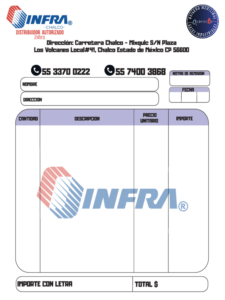 Notas 1I4 4 x4 Con Autocopiante y Foliadas de 0 Al 1000 | PDF