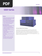 5520 Extreme Datasheet | PDF | Network Switch | Computer Network