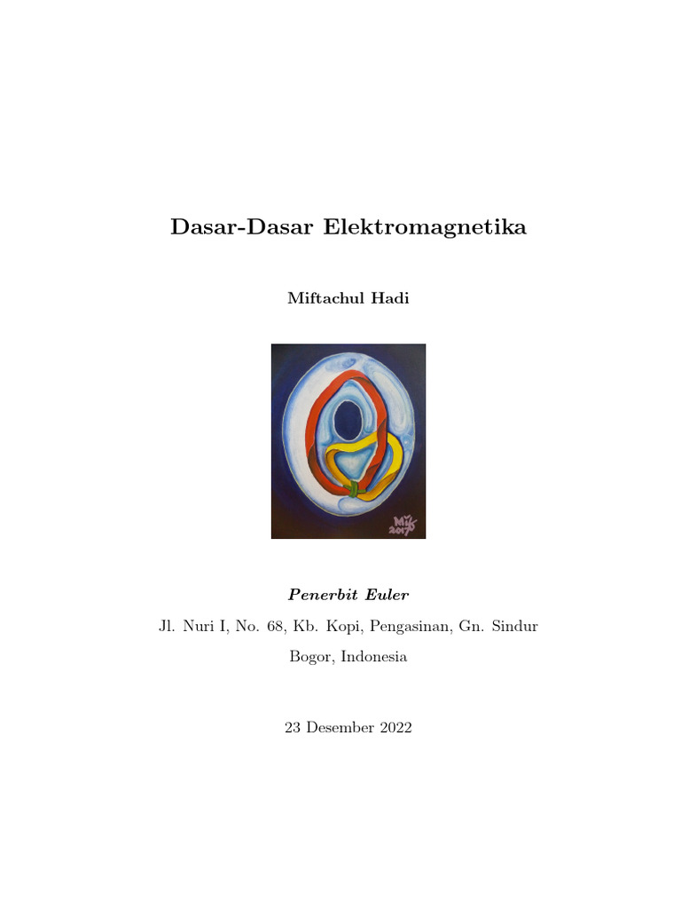 Dasar-Dasar Elektromagnetika | PDF