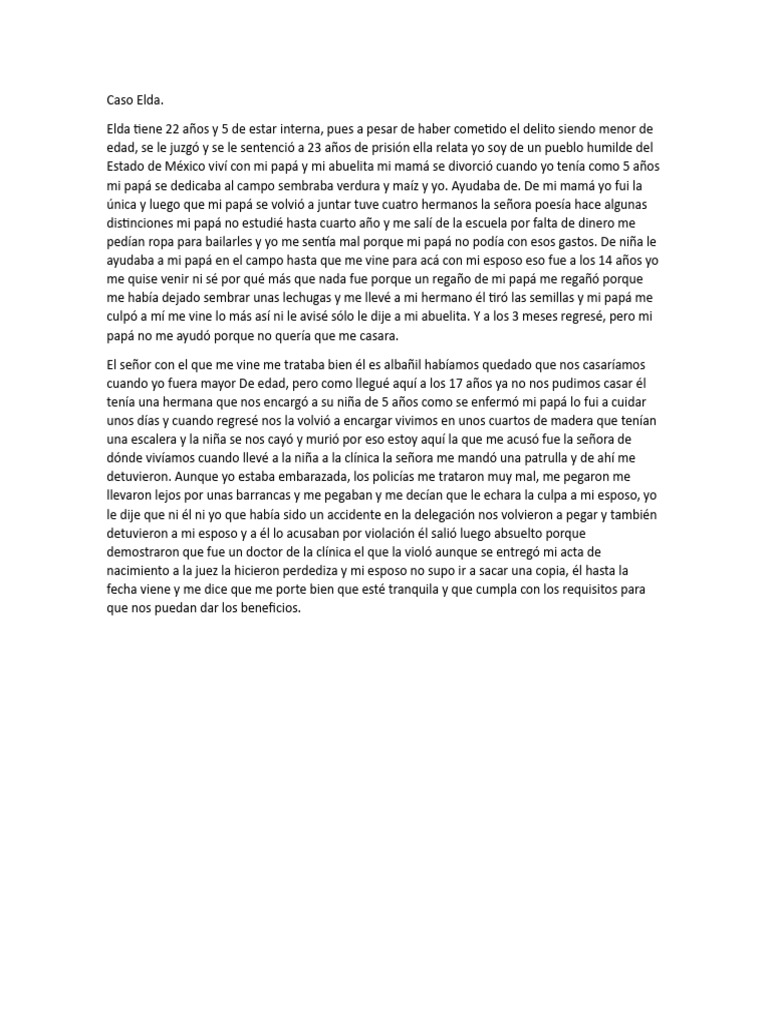 Caso Elda | PDF