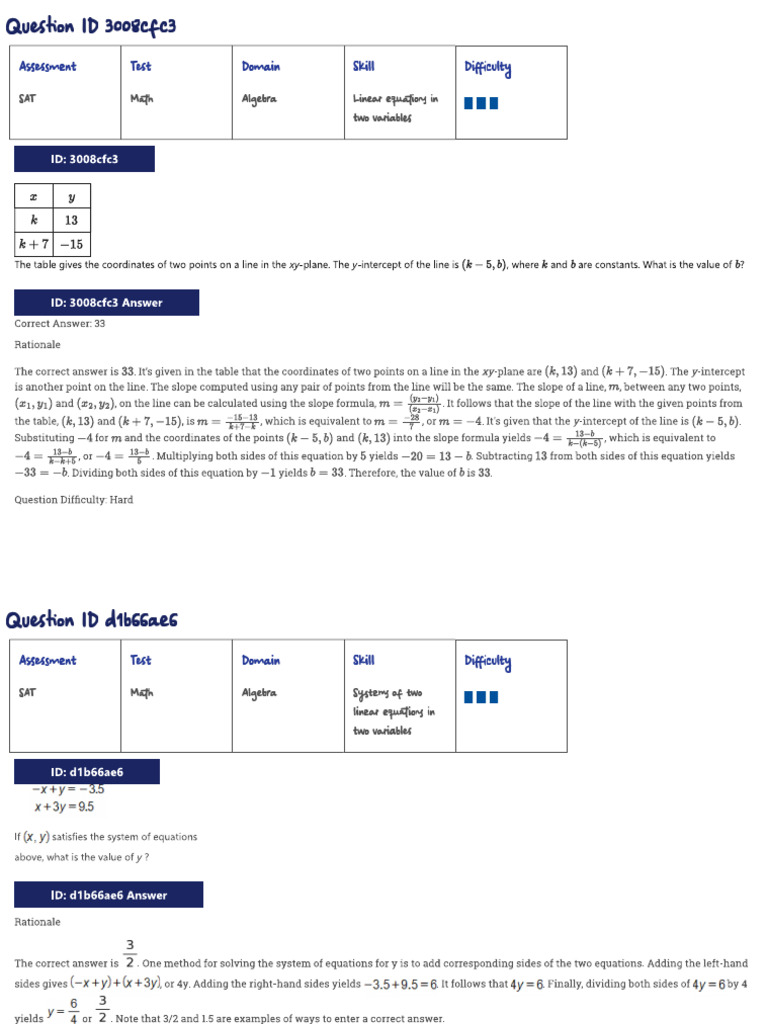 Algebra | PDF