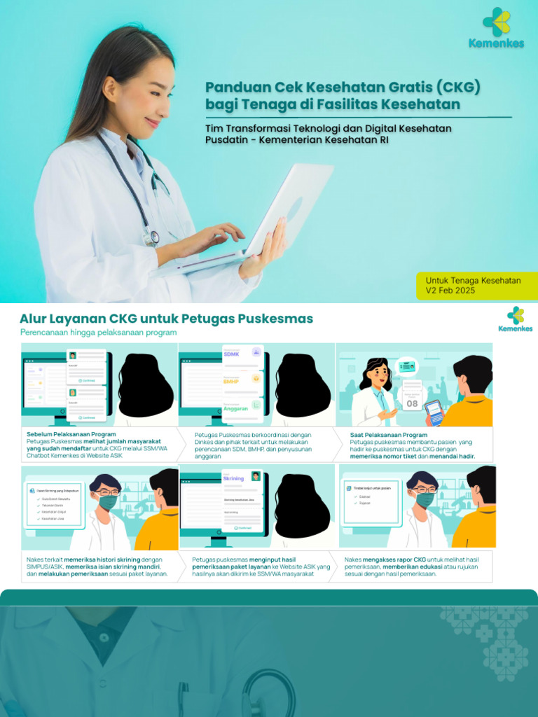 Panduan CKG Untuk Nakes | PDF