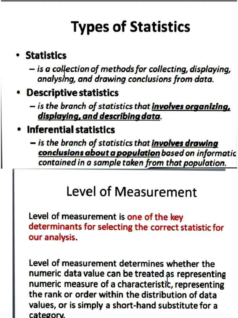 Introduction To Statistics | PDF