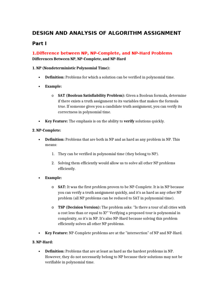 AP23111260016 DAA Assignment | PDF | Quantum Computing | Computational Complexity Theory