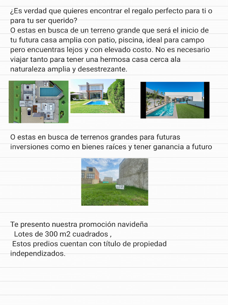 Bienes Raices | PDF