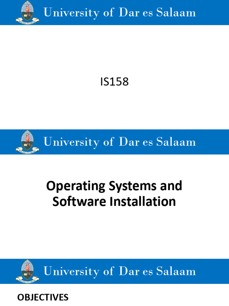 Operating Systems Installation Guide | PDF | Mac Os | Microsoft Windows