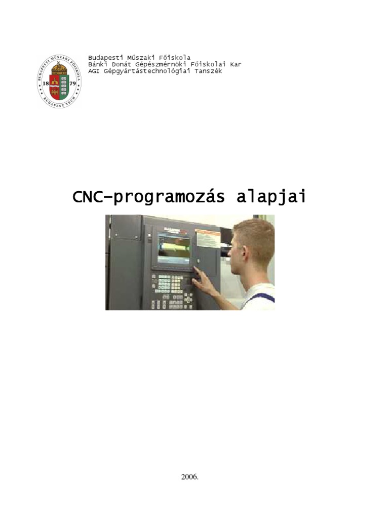 CNC Programozas Alapjai | PDF